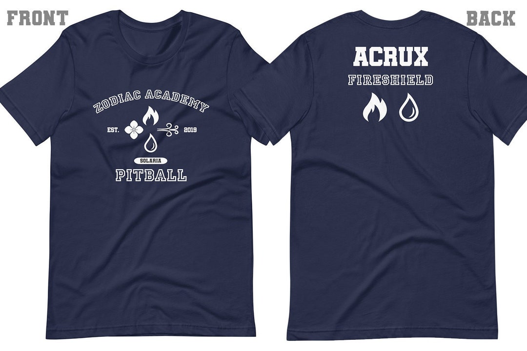 Darius Acrux Pitball Uniform Shirt | Zodiac Academy Series by Caroline ...