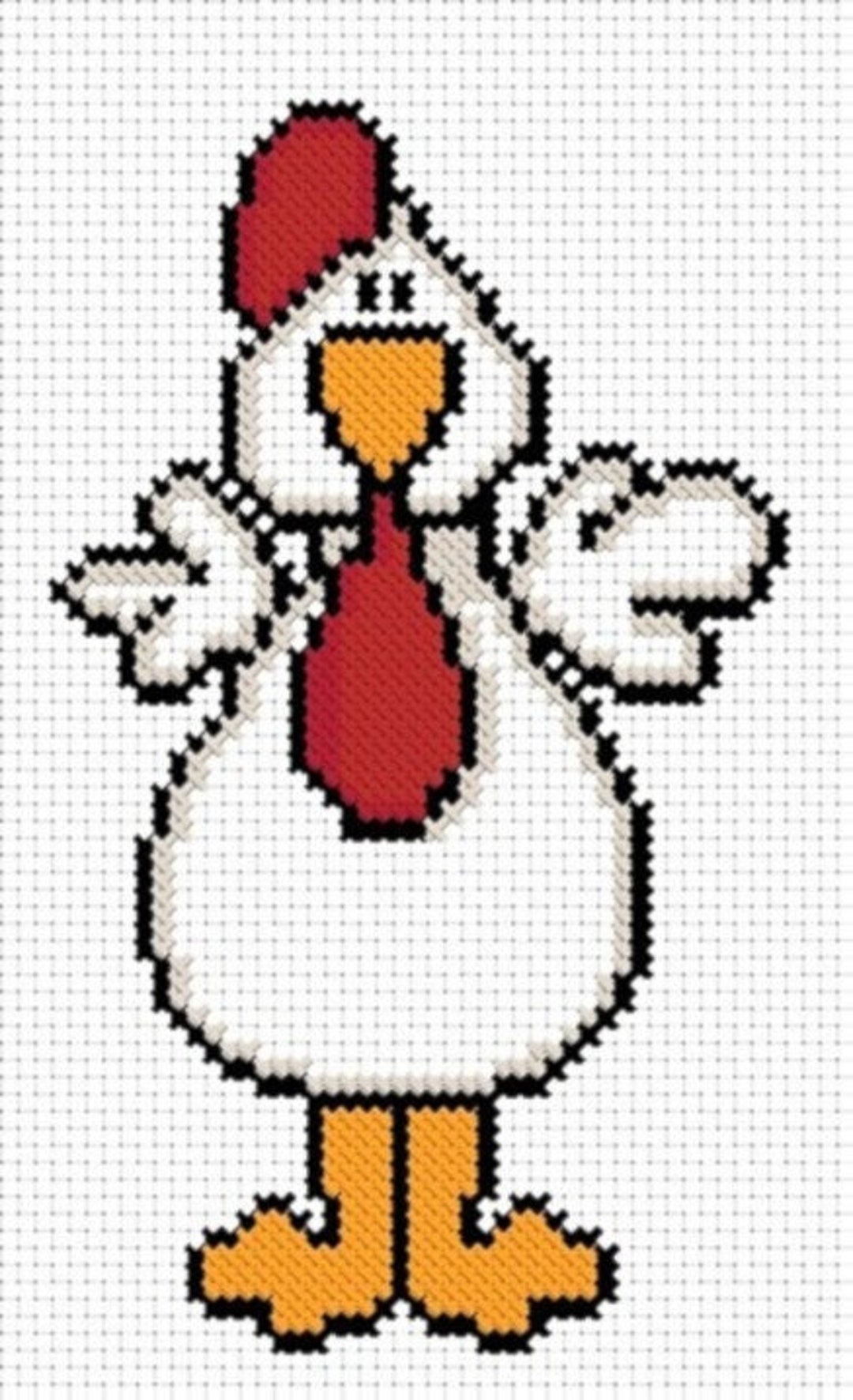Cross Stitch Pattern Chicken - Etsy