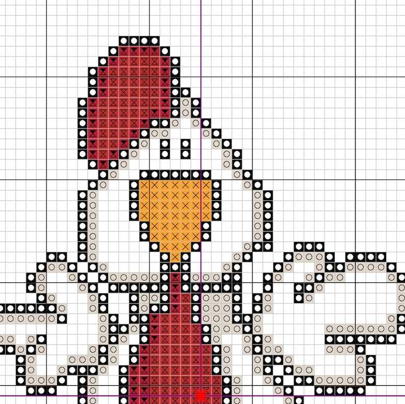 Cross Stitch Pattern Chicken - Etsy