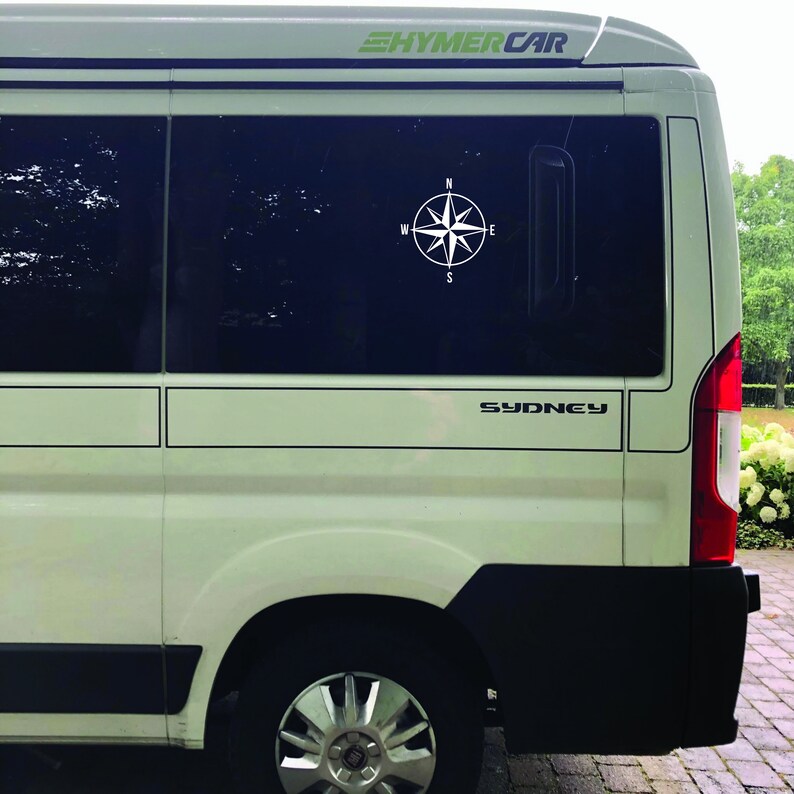 Compass, Vanlife, Sticker - Etsy