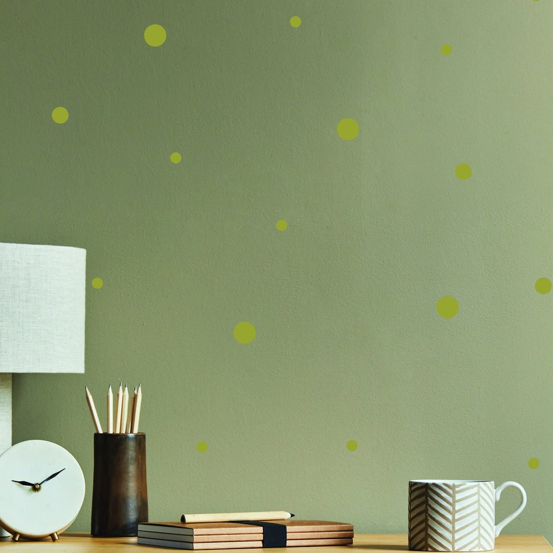 Polkadots Set of 3, Wall Sticker, Decal - Etsy
