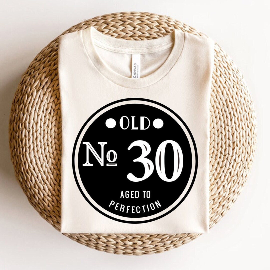 30th Birthday Svg 30th Svg Old Number 30 Svg 30th Happy Birthday Aged to Perfection Party Svg ...