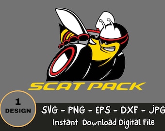 Scatpack Svg - Etsy Sweden