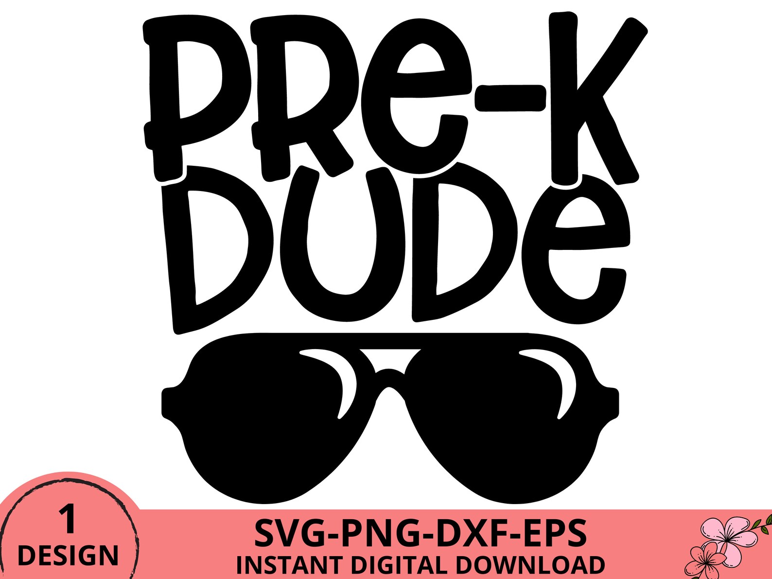 Pre-k Dude Svg Back to School Svg 1st Day of Pre-k Svg for - Etsy