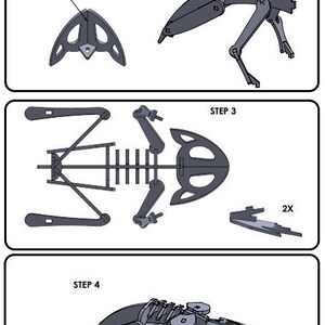 Frog Skeleton Kit Bone Frog Puzzle DIY Gift - Etsy