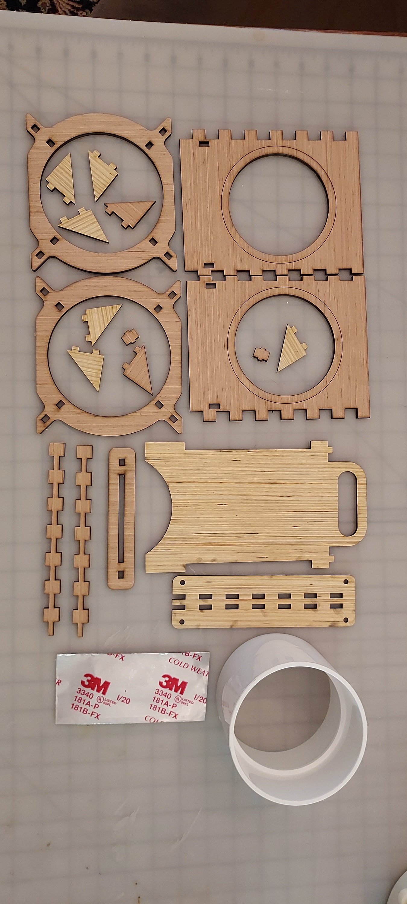4" Blast Gate SVG DXF Laser Cut Files, 5mm Plywood (digital Download ...