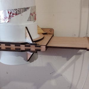 4" Blast Gate SVG DXF Dust Collection Laser Cut Files Lightburn DIY ...