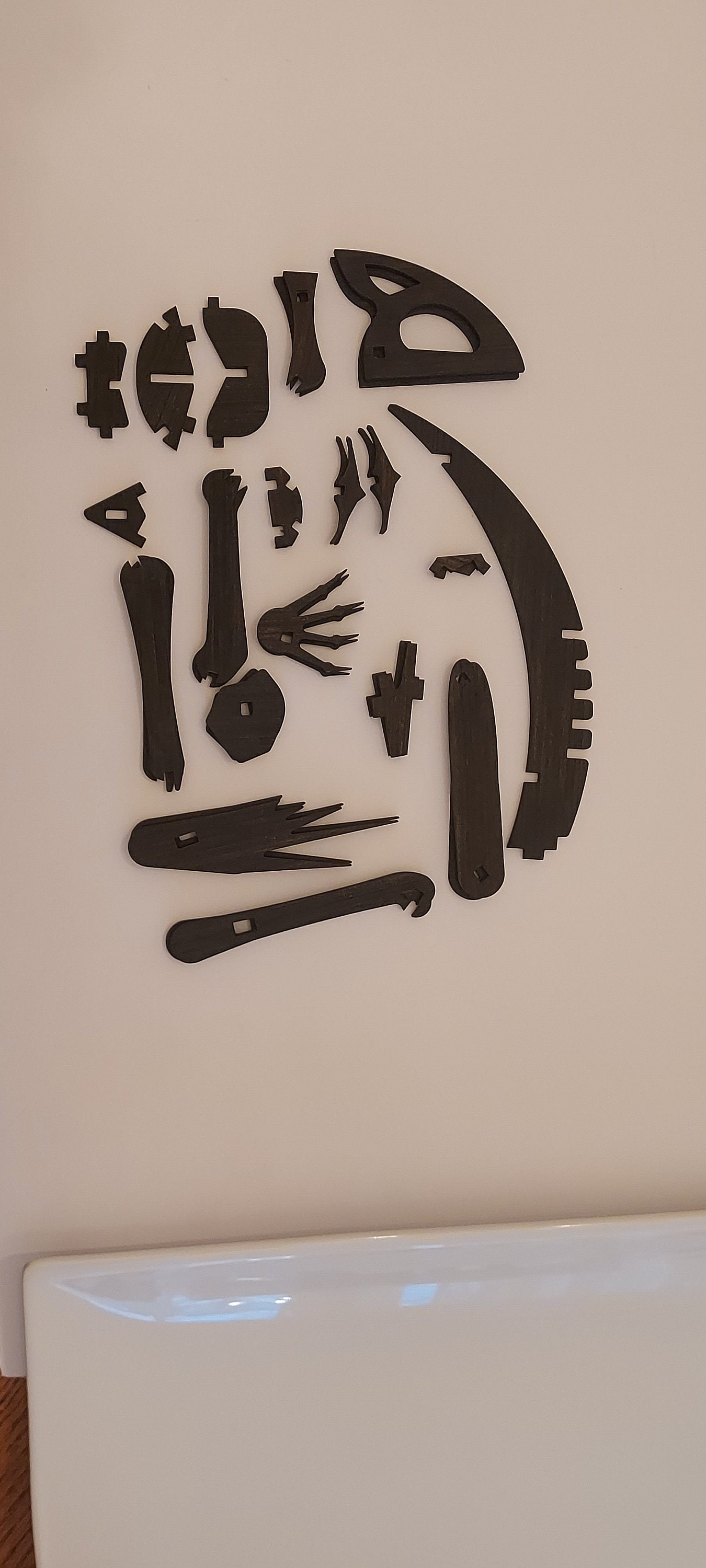 Frog Skeleton Kit Bone Frog Puzzle DIY Gift - Etsy