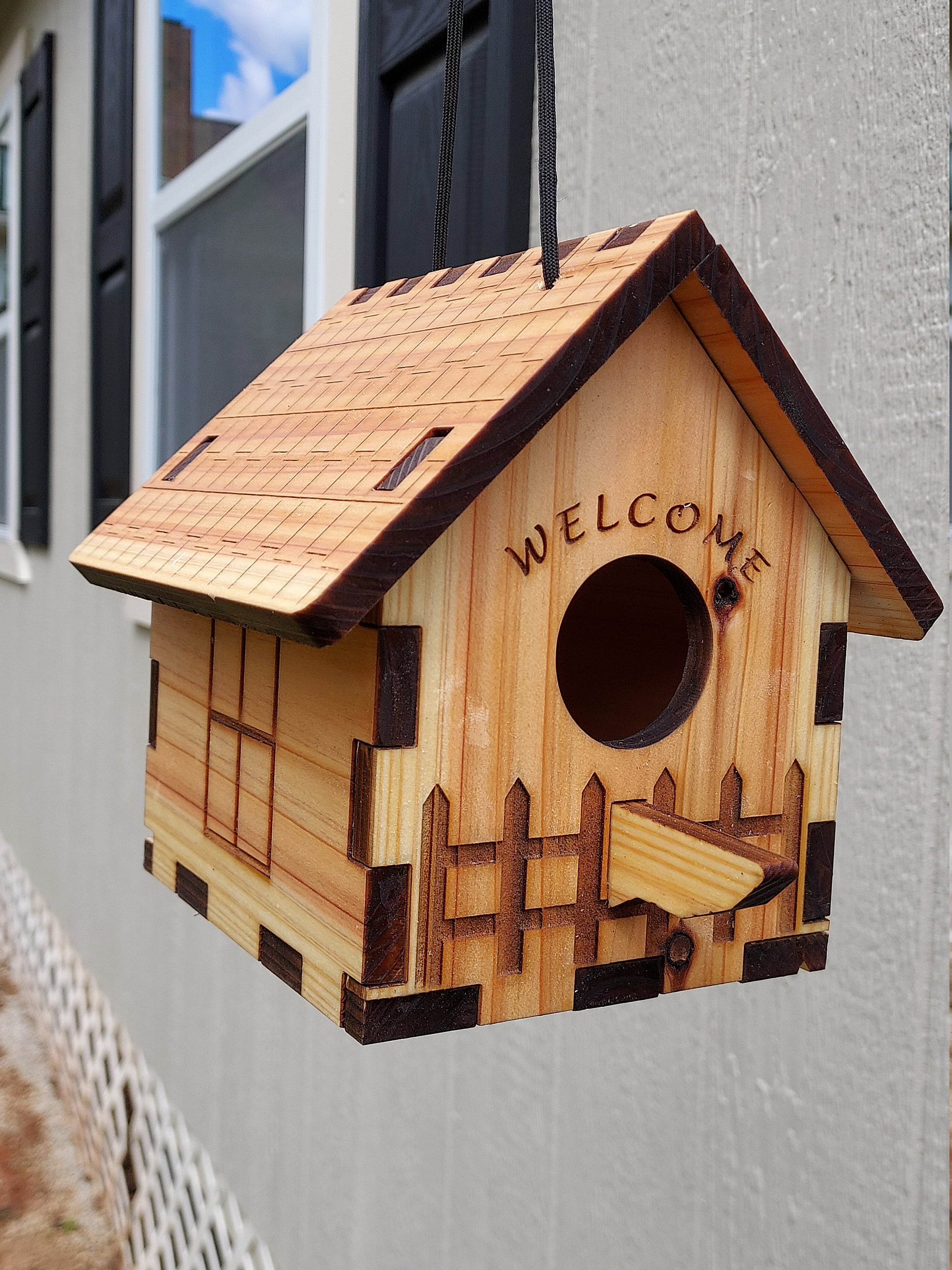 Cedar Bird House Kit - Etsy