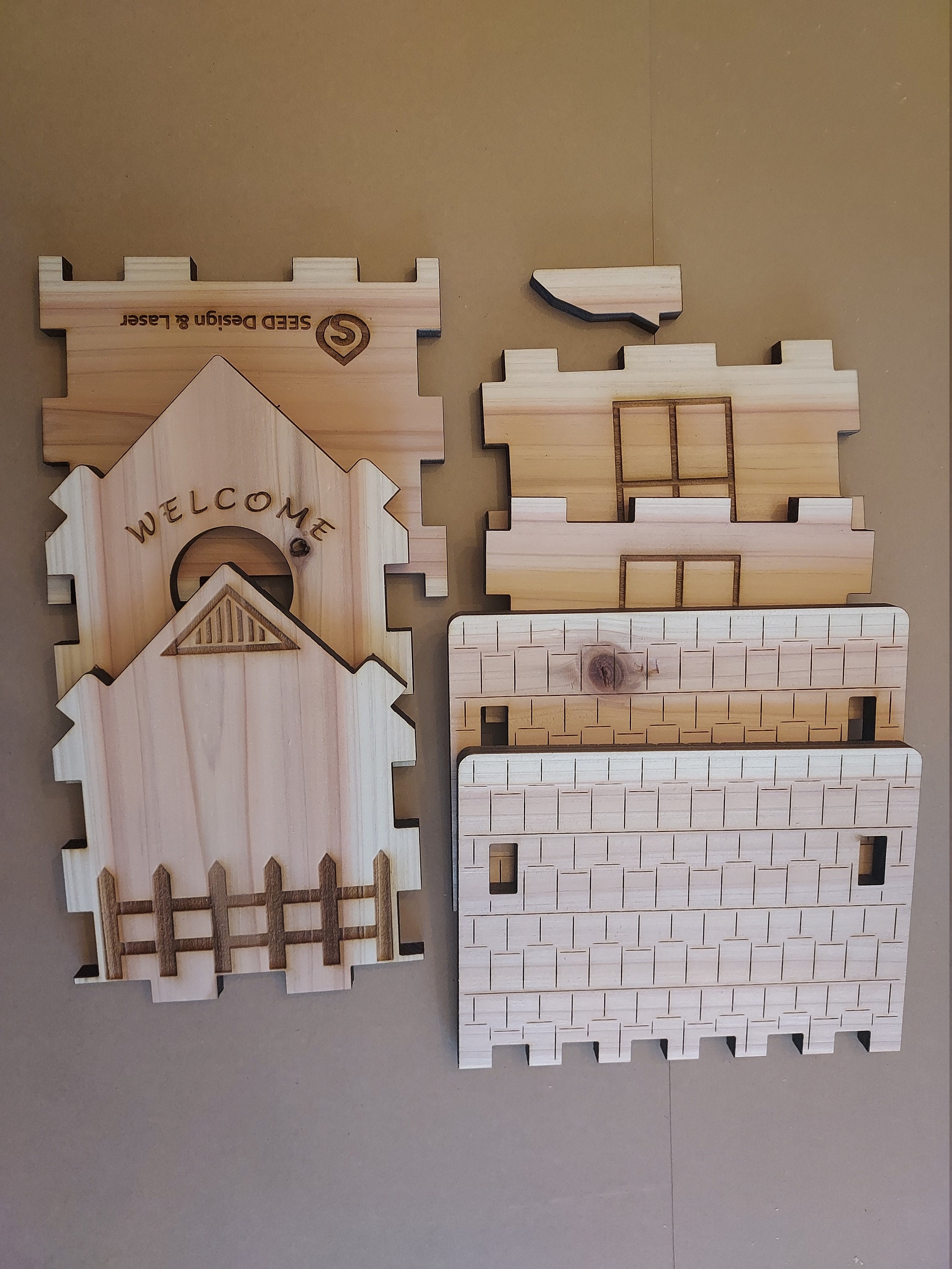 Cedar Bird House Kit - Etsy