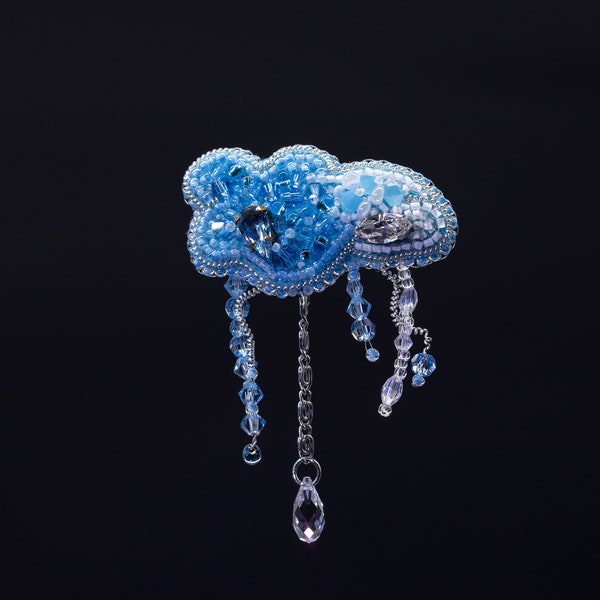 Cloud Brooch - Etsy