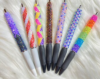 Rhinestone Bling Gel Pen - Etsy