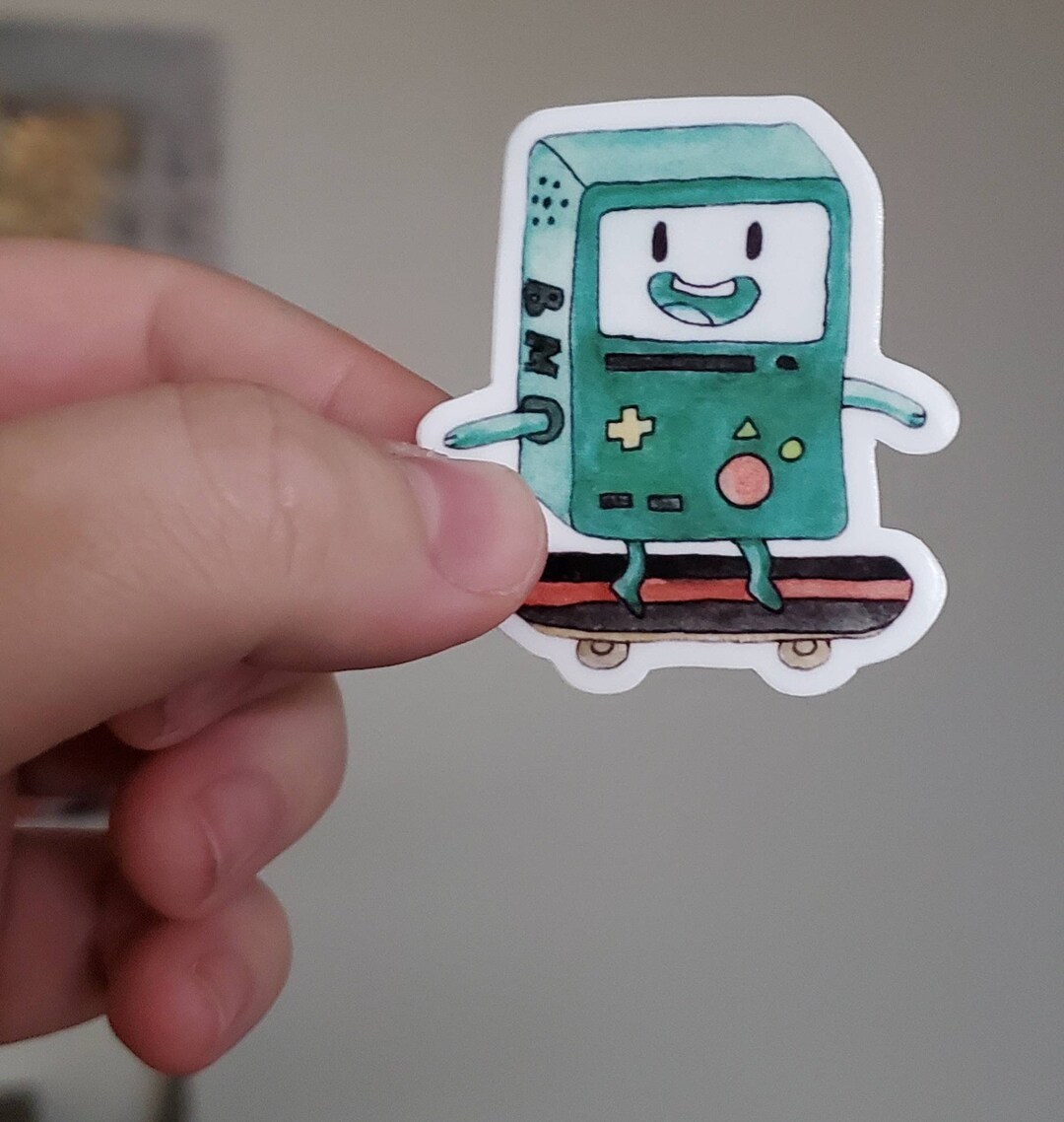 BMO Skateboard Sticker - Etsy