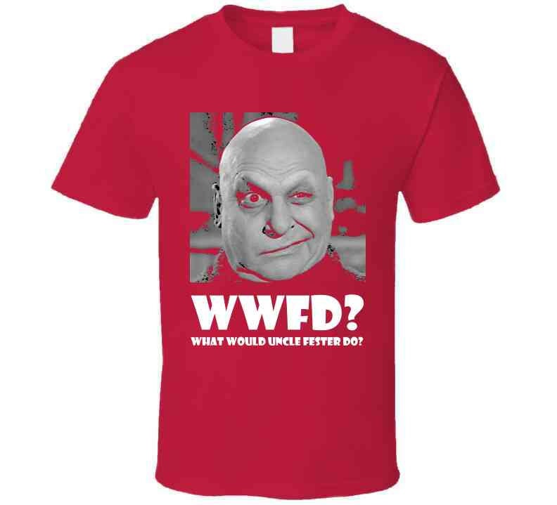 Wwfd? What Would Uncle Fester Do the Addams Family T Shirt - Etsy
