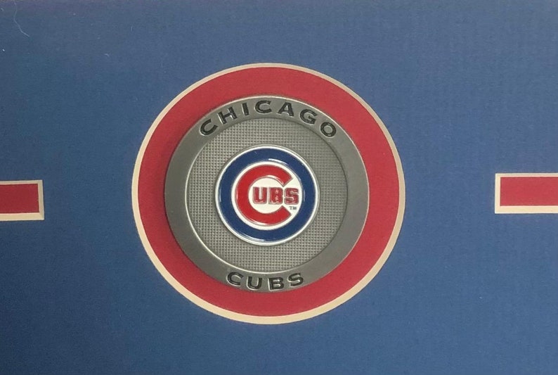 Chicago Cubs Vertical Medallion Picture Frame | Etsy