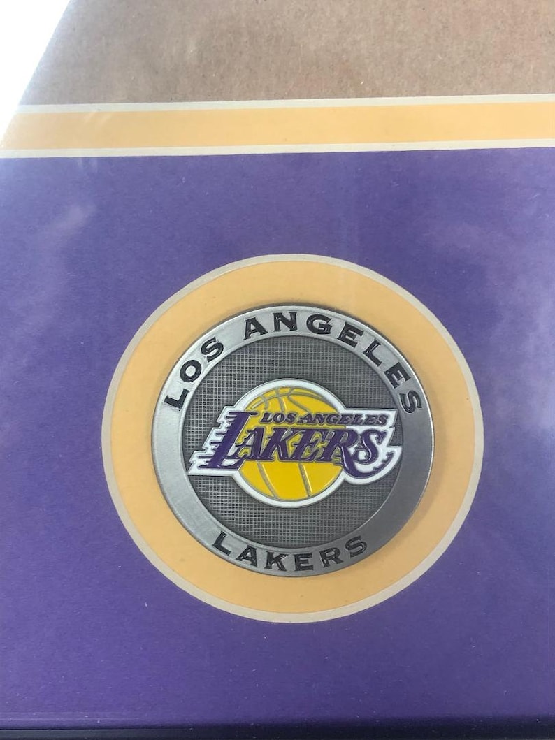 Los Angeles Lakers Vertical Medallion Picture Frame - Etsy