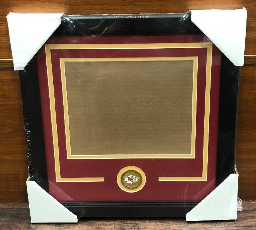 Kansas City Chiefs Horizontal Medallion Picture Frame - Etsy