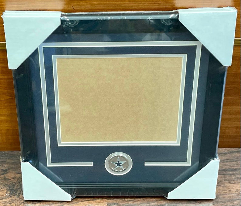 Dallas Cowboys Horizontal Medallion Picture Frame - Etsy