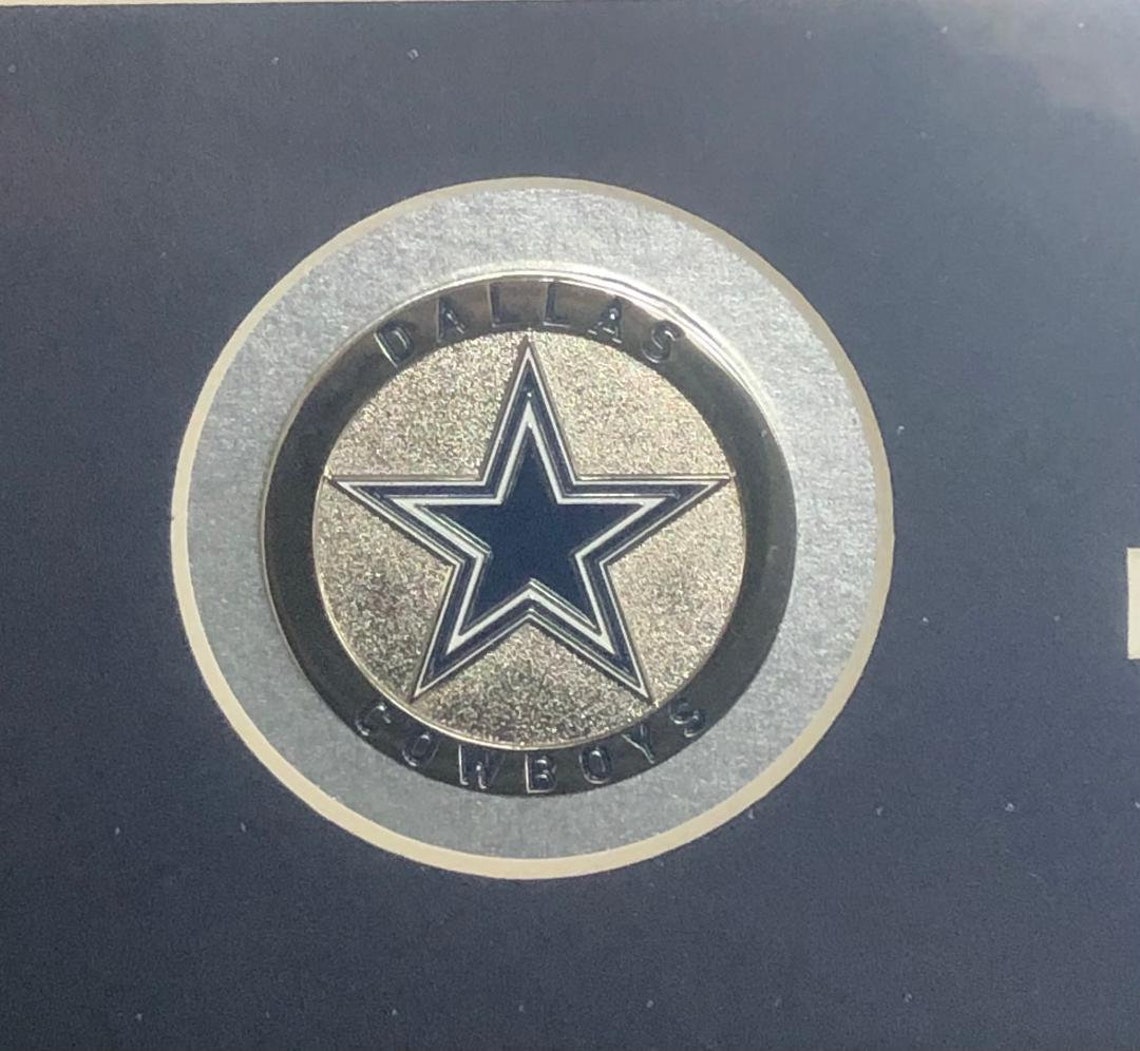 Dallas Cowboys Vertical Medallion Picture Frame - Etsy