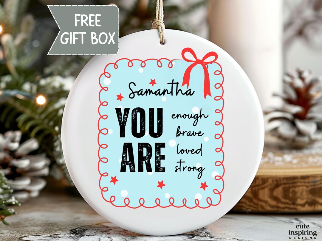 You Are Little Reminders Ornament Gift, Uplifting Encouragement Gift ...