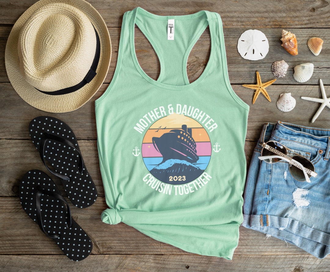 Mother Daughter Trip, Matching Tanks Family, Family Cruise Tshirt ...