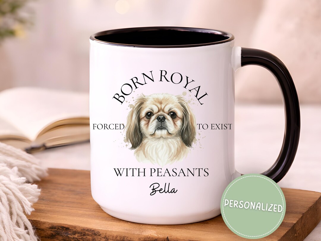 Pekingese Mom Mug Gift, Dog Mom Gifts Personalized, Pekingese Mama ...