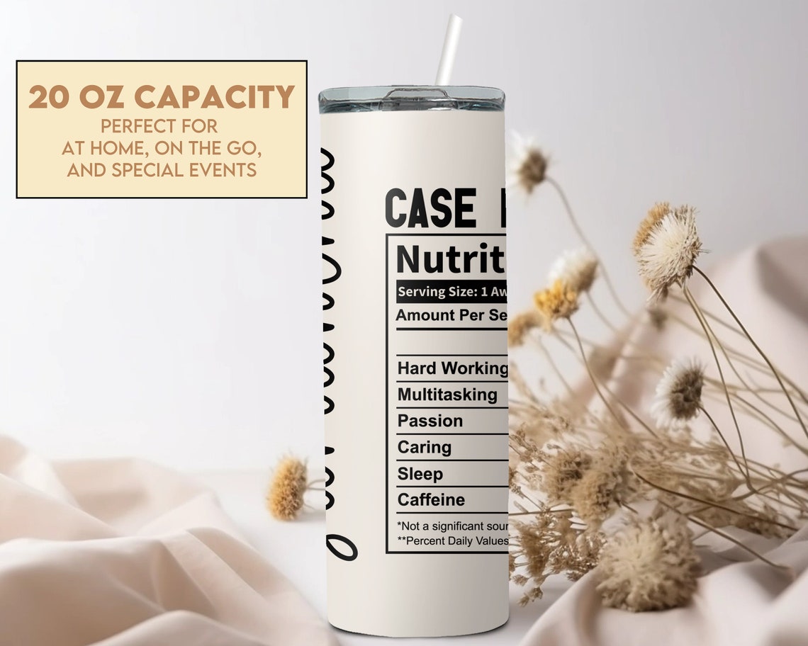 Personalized Case Manager Tumbler Gift Gift for Care - Etsy