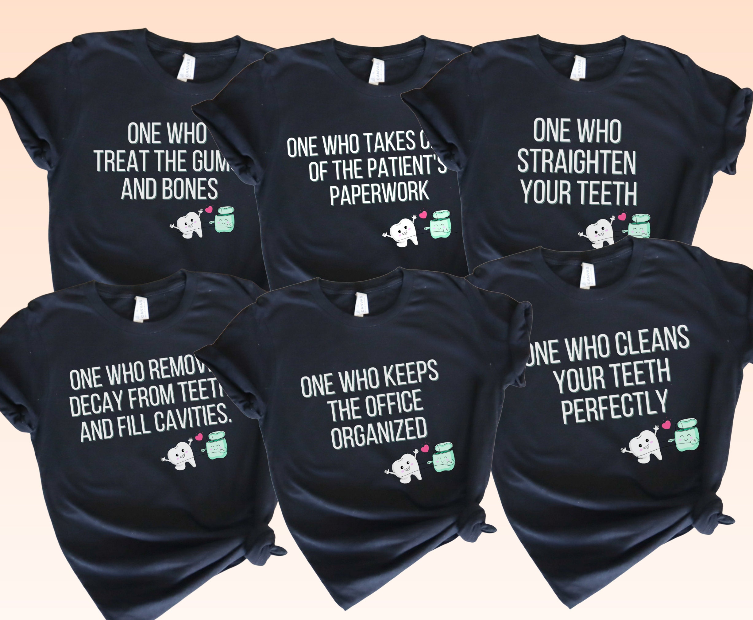 Dentist Office Coworker Matching Shirts Dental Office Group - Etsy