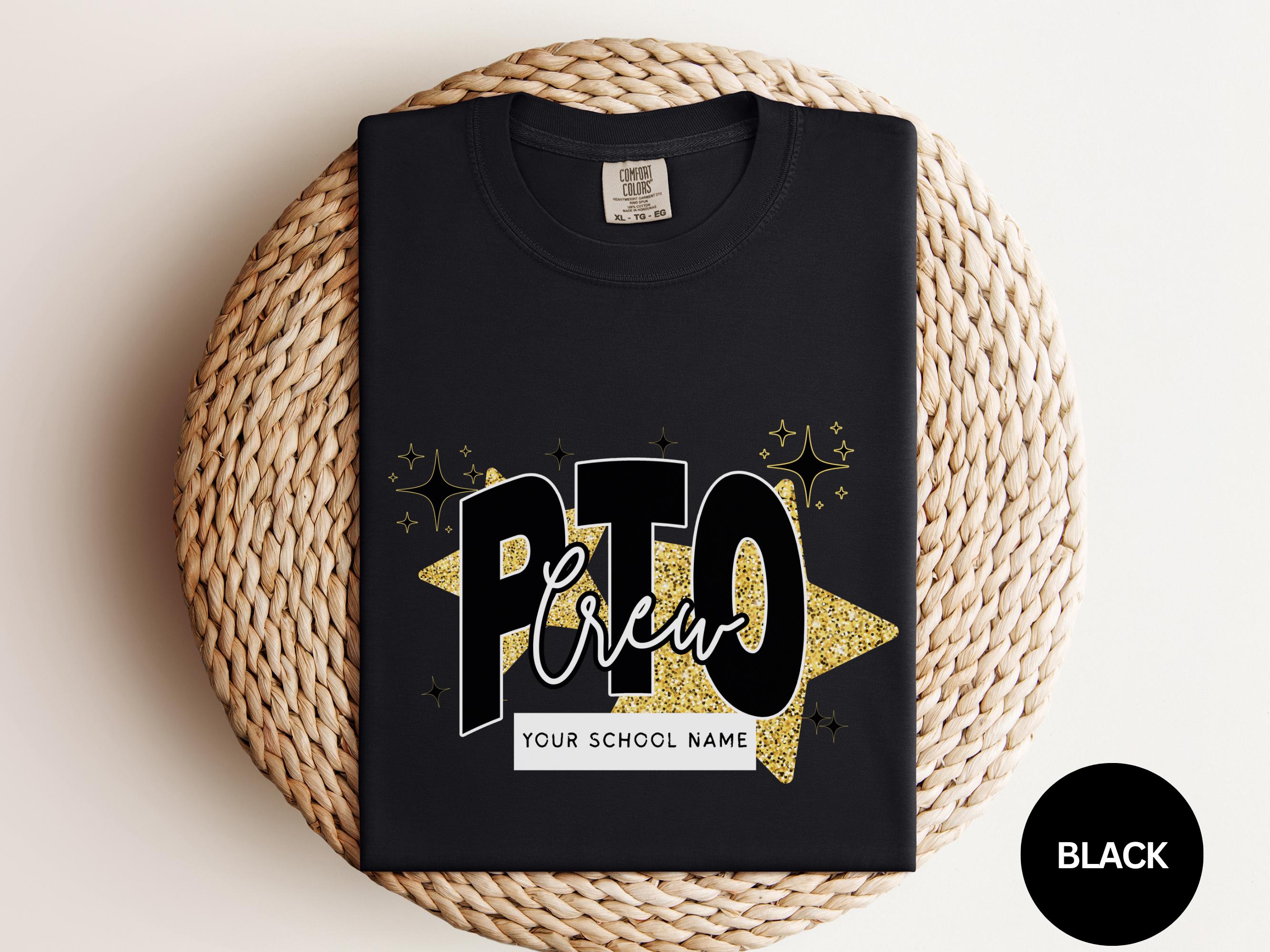 PTO Volunteer Comfort Color Shirt for Parent Teacher Organization, Gift ...