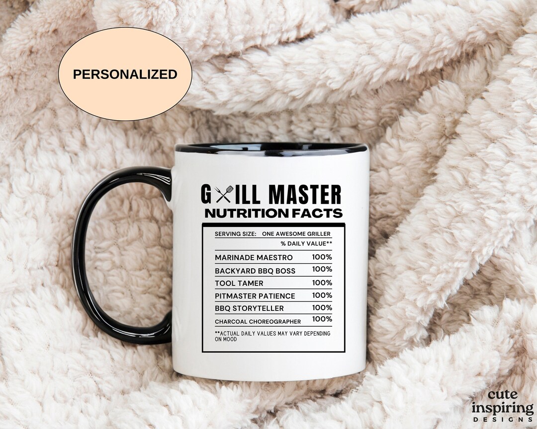 Funny Grill Master Definition Mug Gift for Dad for Husband, Fathers Day ...