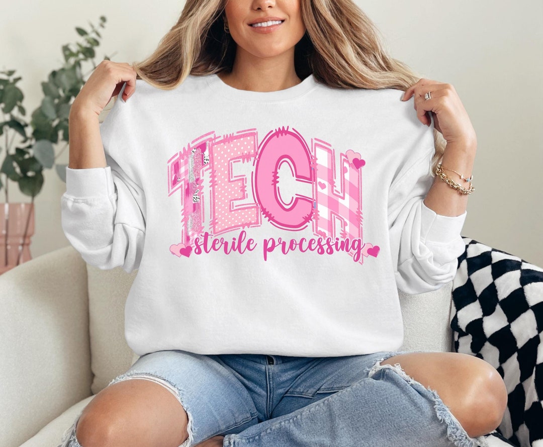 Sterile Processing Tech Valentine's Sweatshirt Gift, SPD Gift ...
