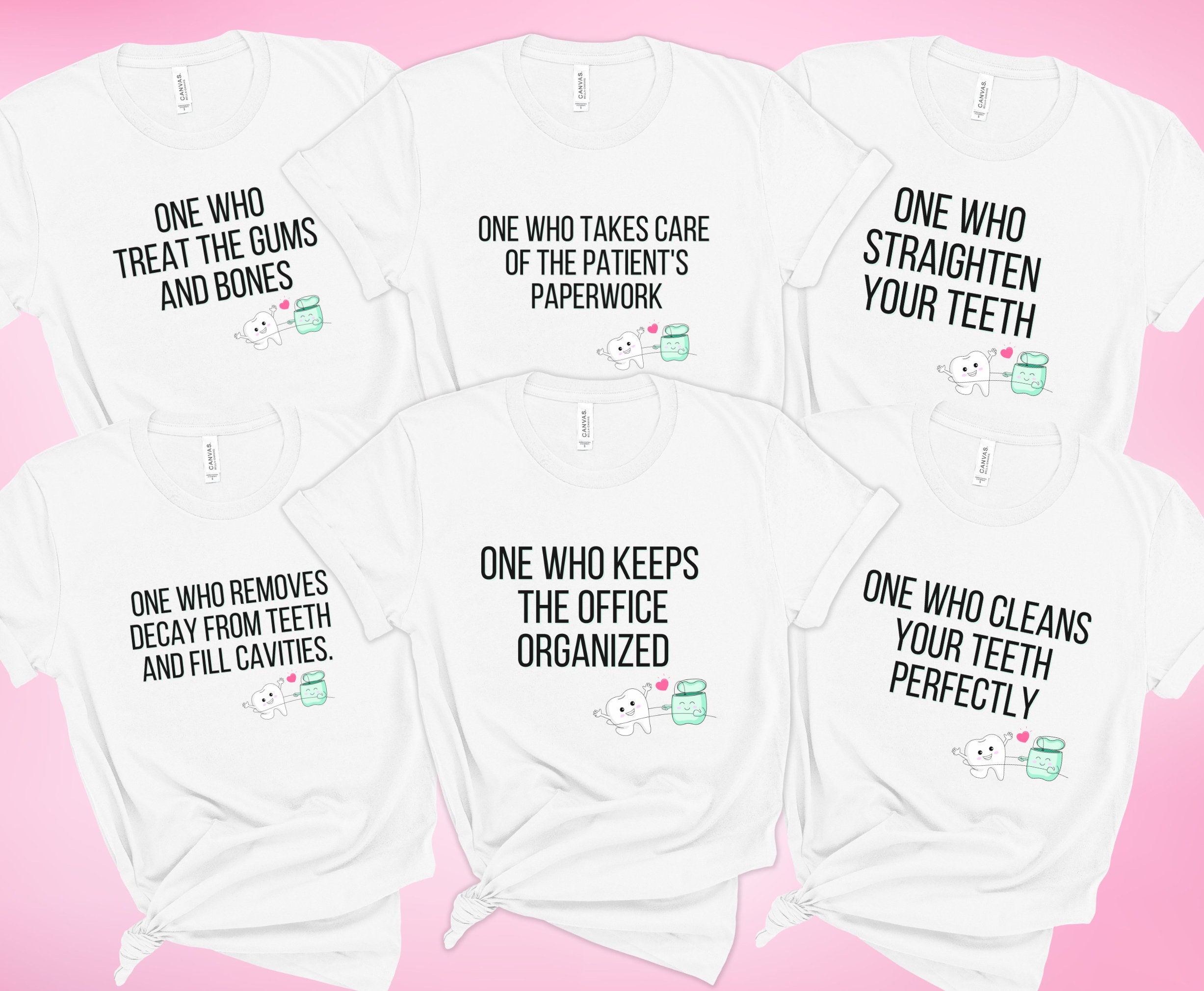Dentist Office Coworker Matching Shirts Dental Office Group - Etsy