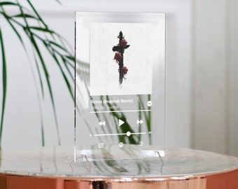 Glass Song Plaque - Etsy