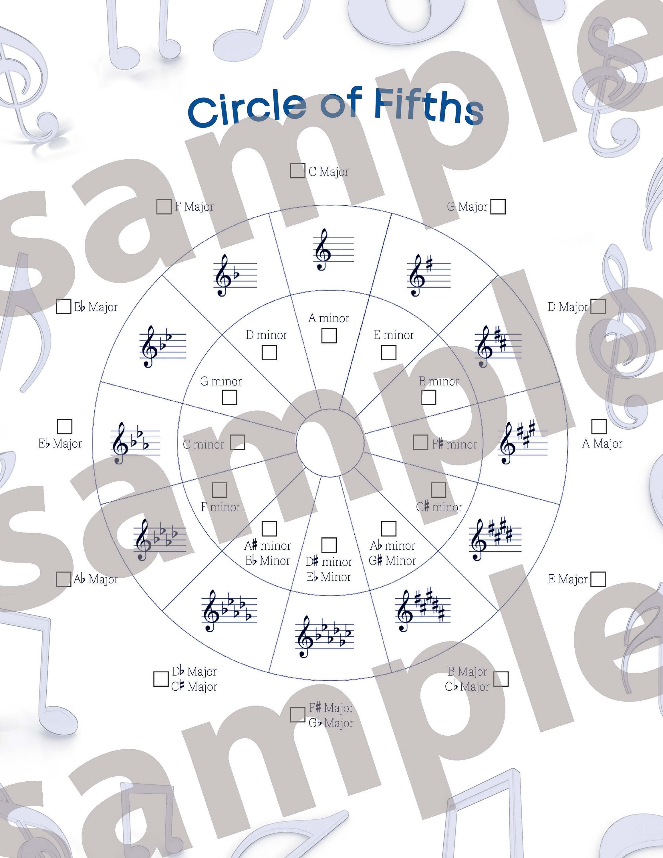 Piano Music Practice Journal Charts and Checklists Printable - Etsy