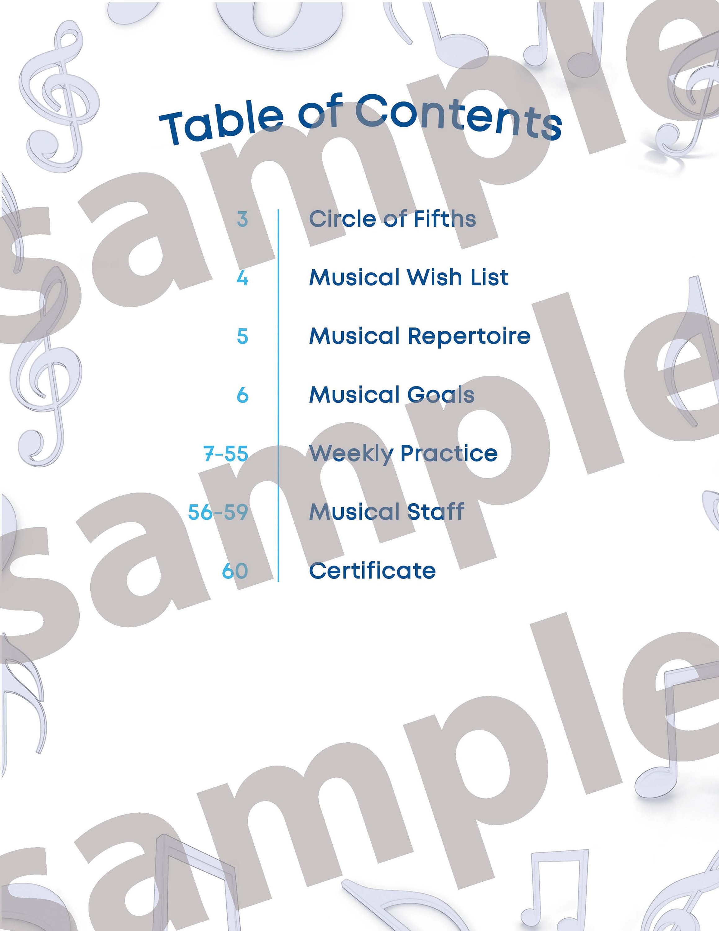 Piano Music Practice Journal Charts and Checklists Printable - Etsy