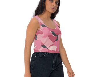 Pink Camouflage Top - Etsy