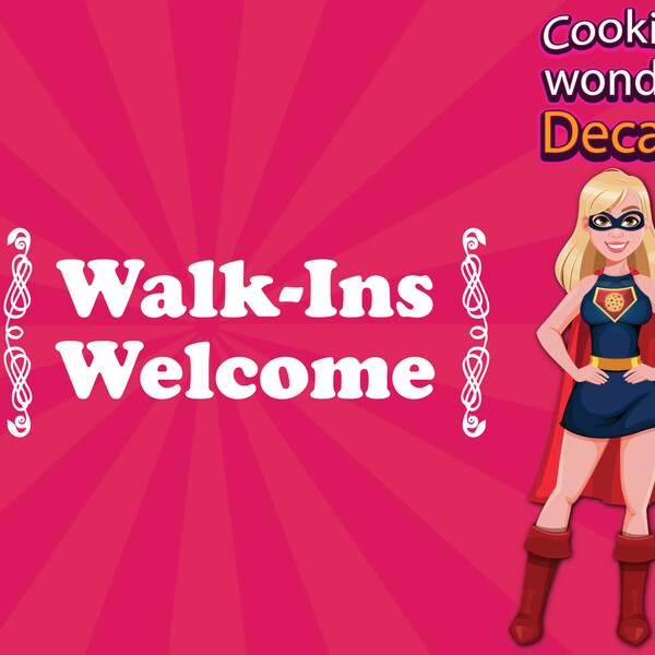 Walk Ins Welcome - Etsy