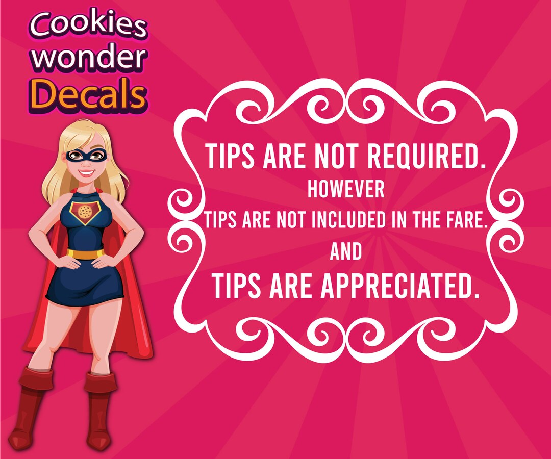 Cool Tips Are Not Required but Appreciated Fun Sign for Shop Coffee ...