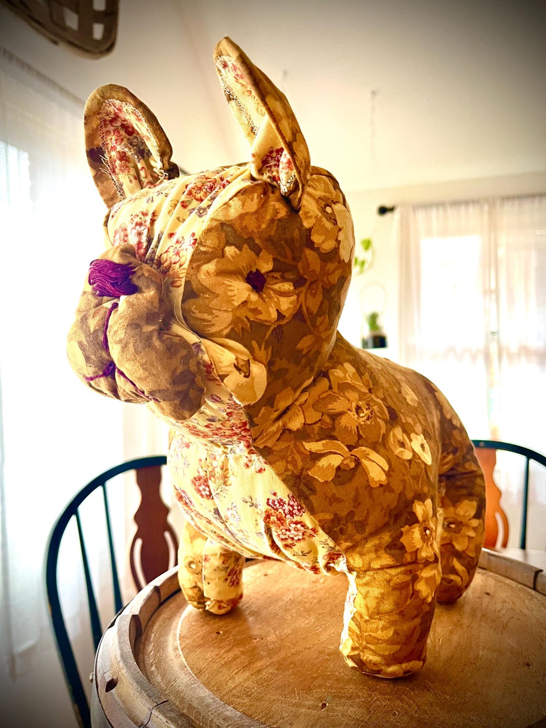 French Bulldog | Frenchie |sewing Pattern | Illustrated Instructions ...