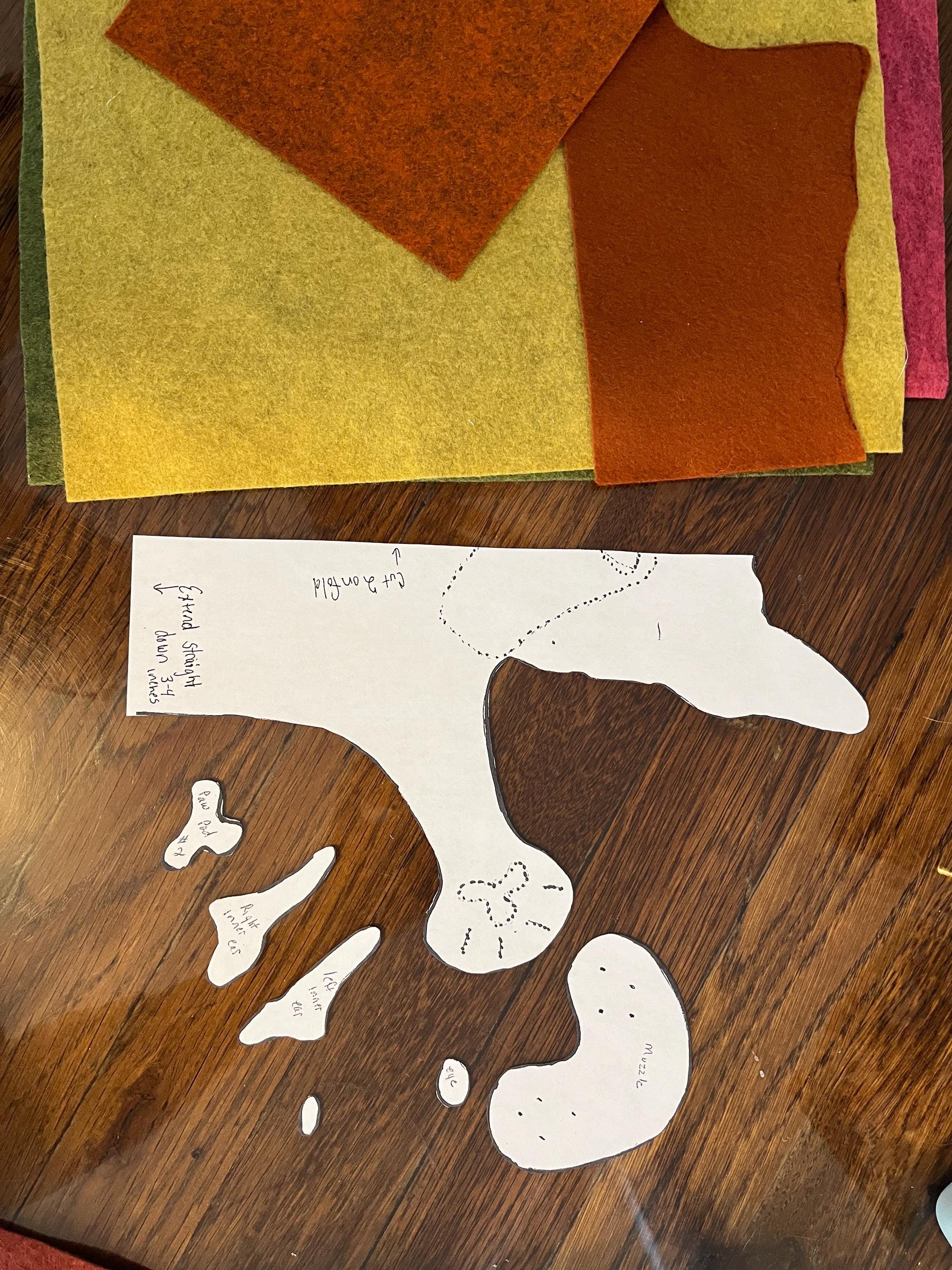 French Dog Hand Puppet Pattern - Etsy