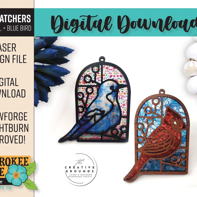 Bird Suncatcher - Etsy