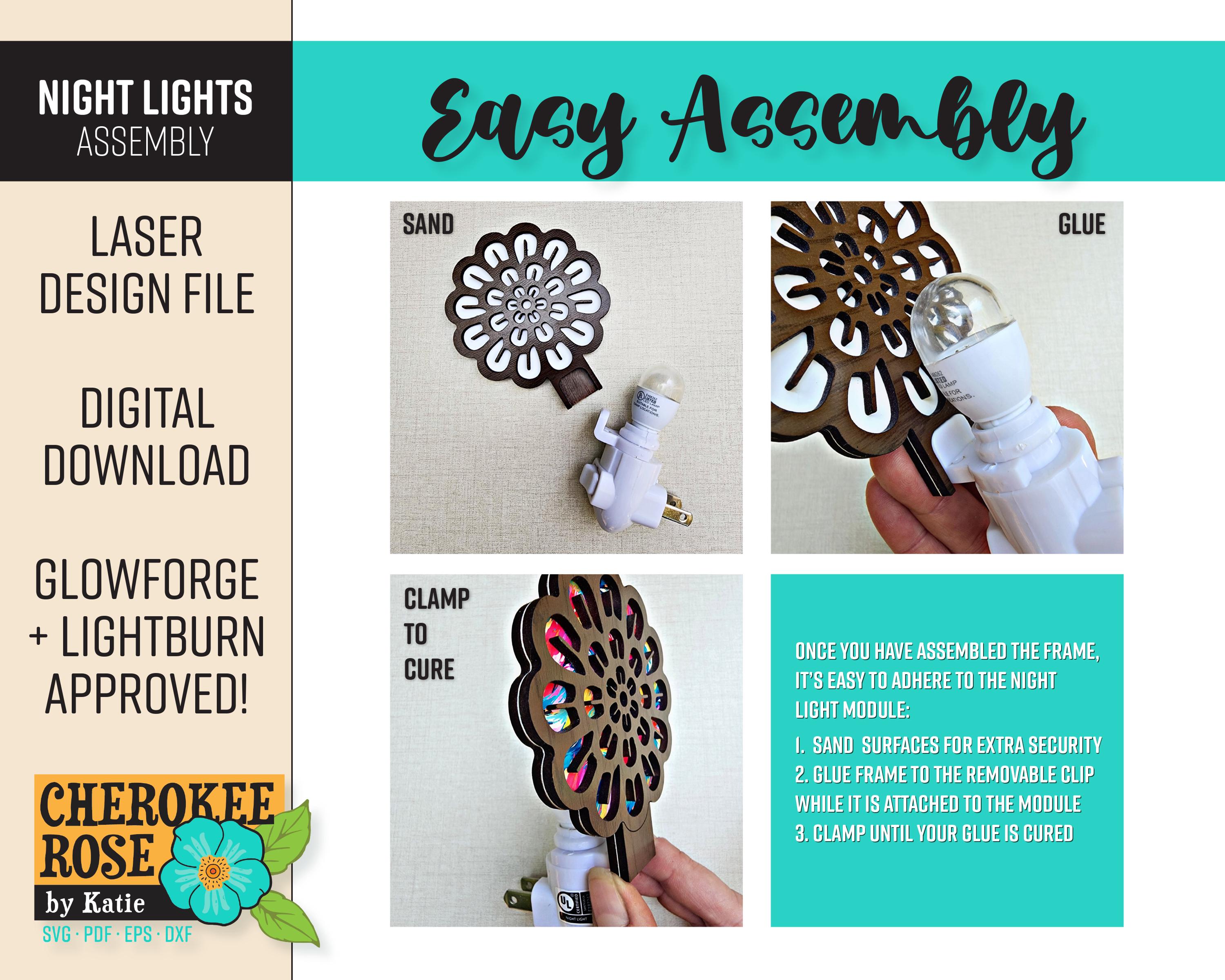 Laser Cut Church Night Light SVG Bundle (digital File Only) - Etsy