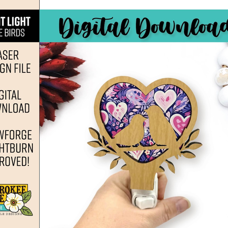 Love Birds Night Light - Etsy