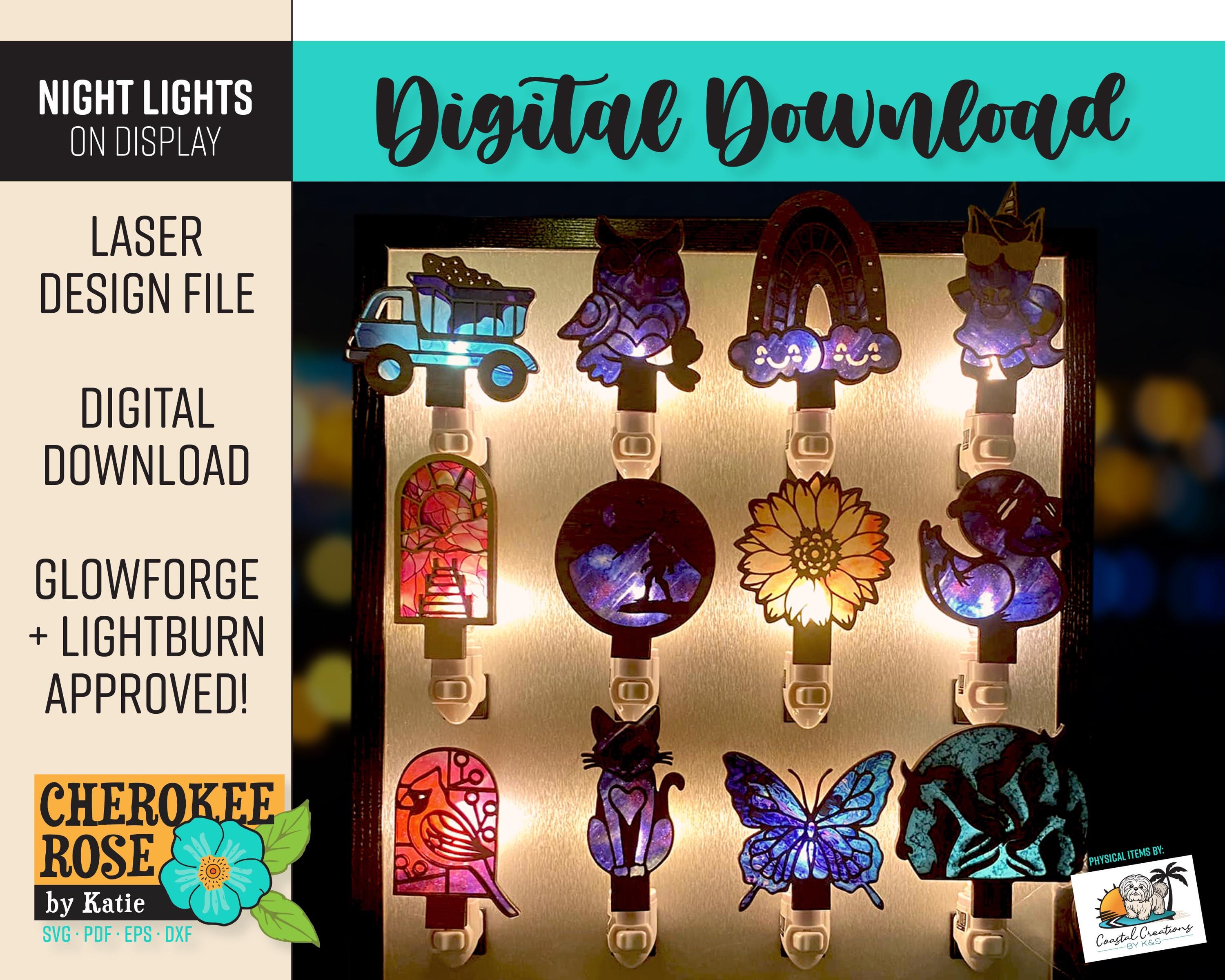 Laser Cut Church Night Light SVG Bundle (digital File Only) - Etsy