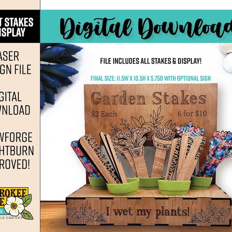 Plant Stakes and Display - Etsy
