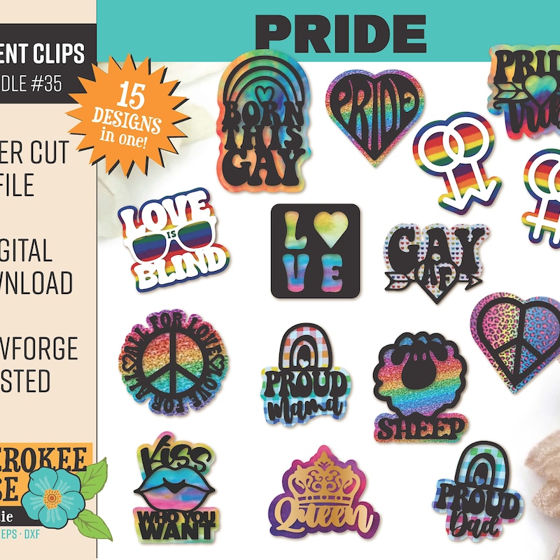 Gay Pride Laser Cut - Etsy