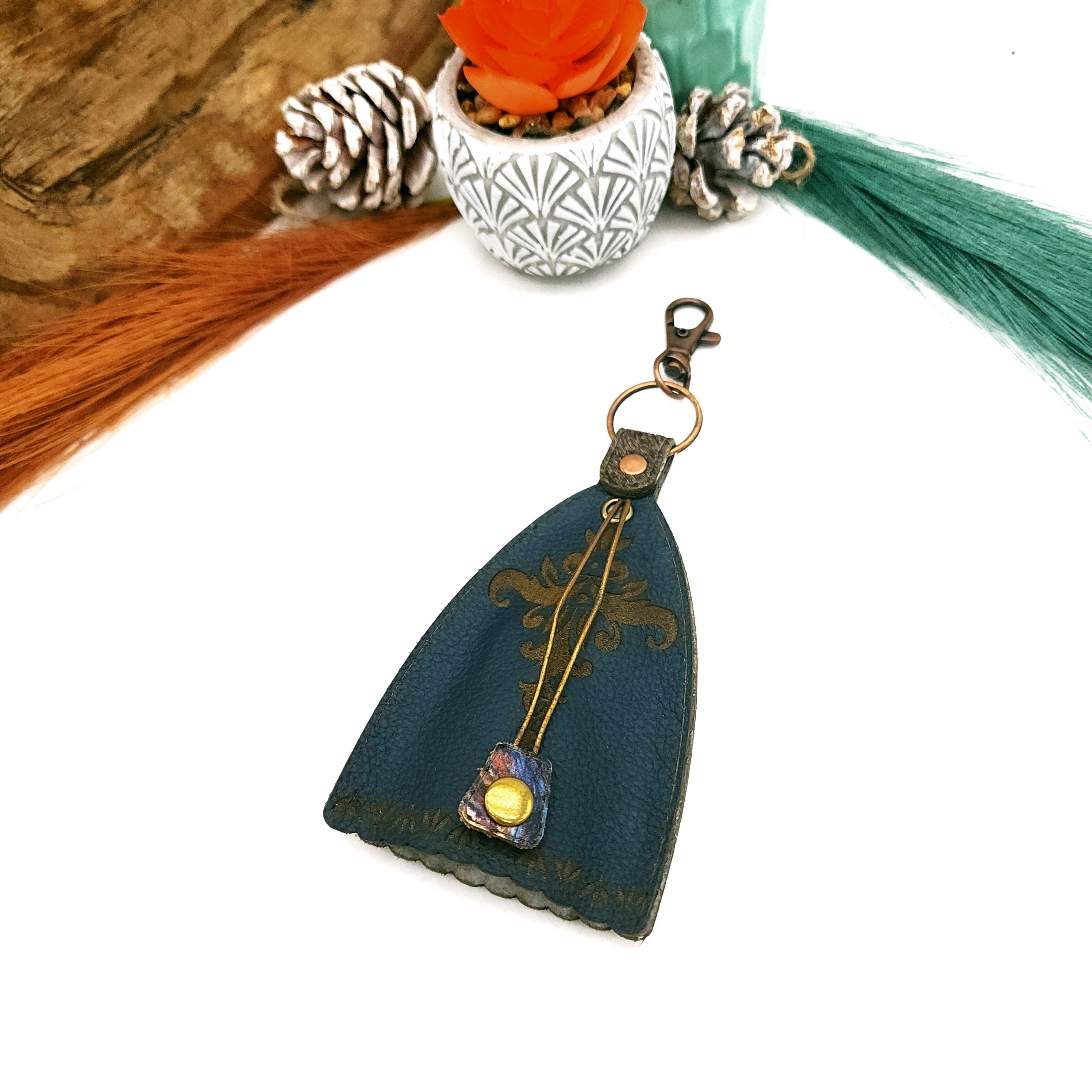 Hidden Key Pouch Keychain SVG Laser Cut File (digital File Only) - Etsy