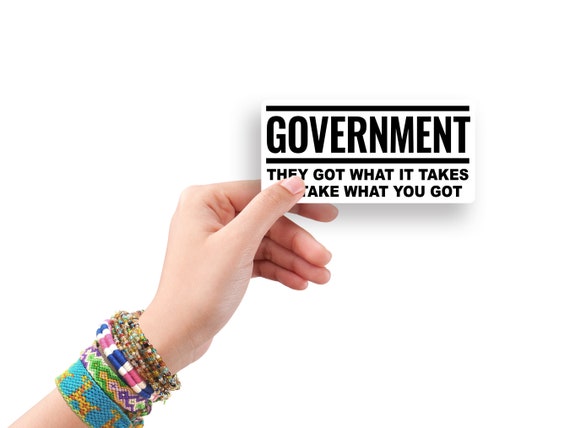 Anti Government Bumper Stickers