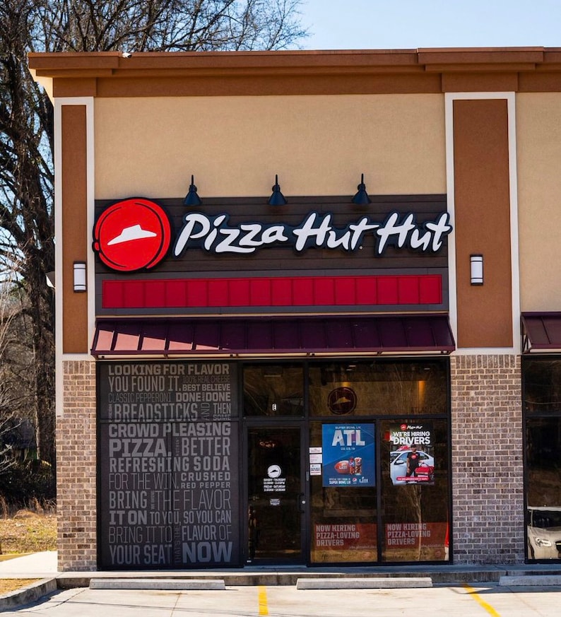 Perforated Window Decal Full Color Custom Logo Sticker - Etsy