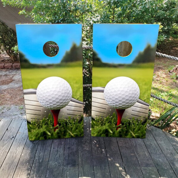 Golf Cornhole - Etsy
